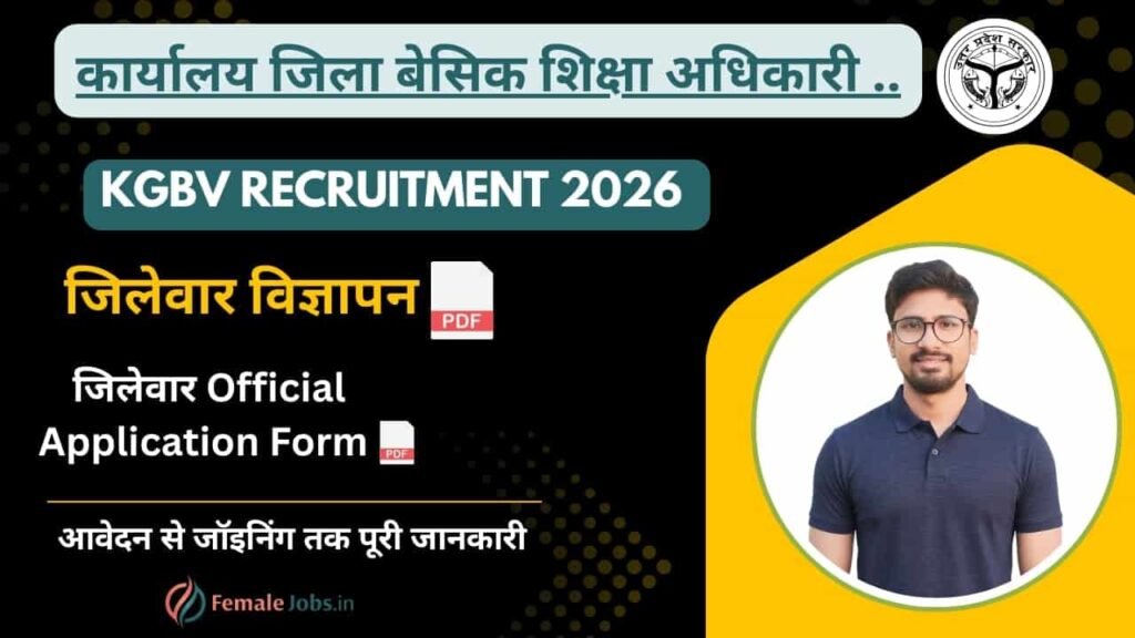[PDF] UP Kasturba Gandhi Balika Vidyalaya Vacancy 2026: जिलेवार ...